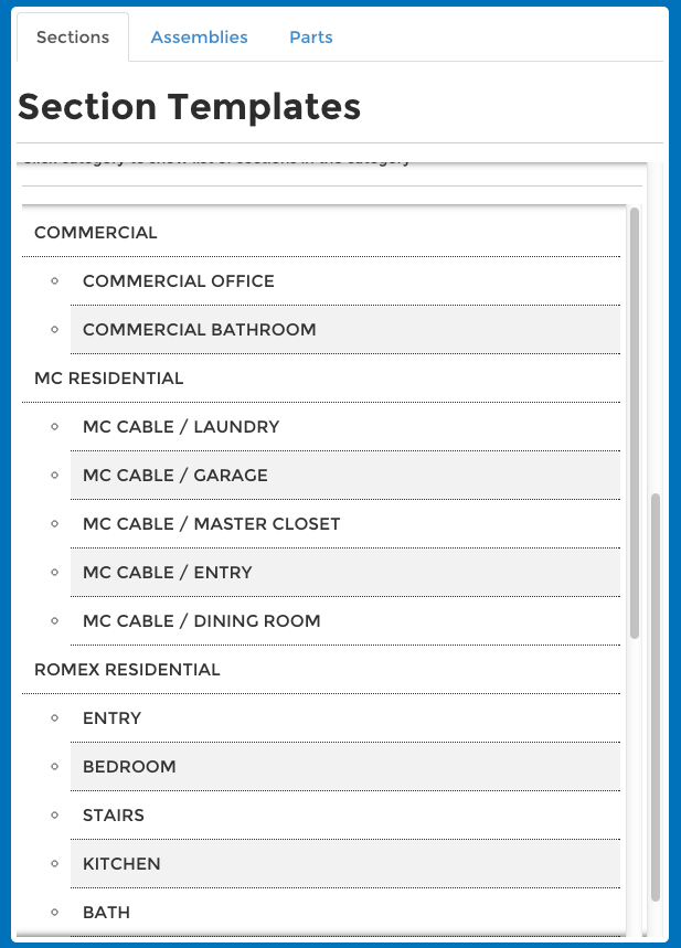 Check out the features of Best Estimate Pro electrical estimating software